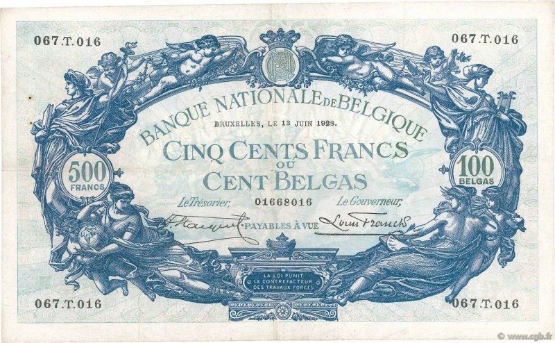 BILLETS : Importante mise en ligne de billets belges