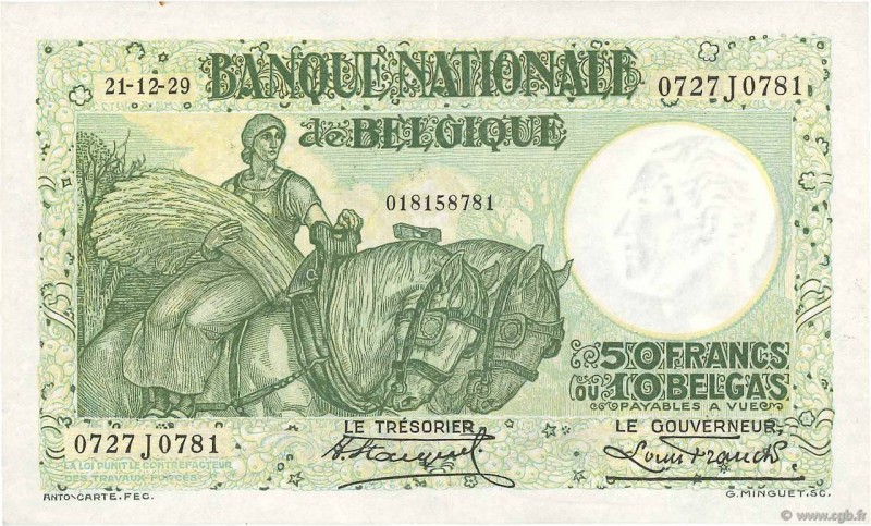 BILLETS : Importante mise en ligne de billets belges