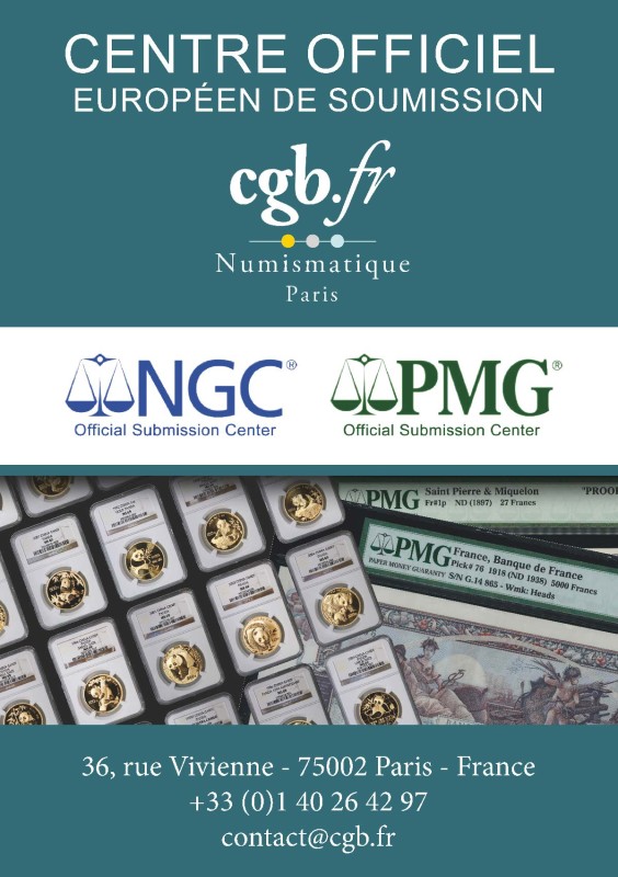 CGB - Centre de soumission officiel NGC, NCS et PMG pour l'Europe